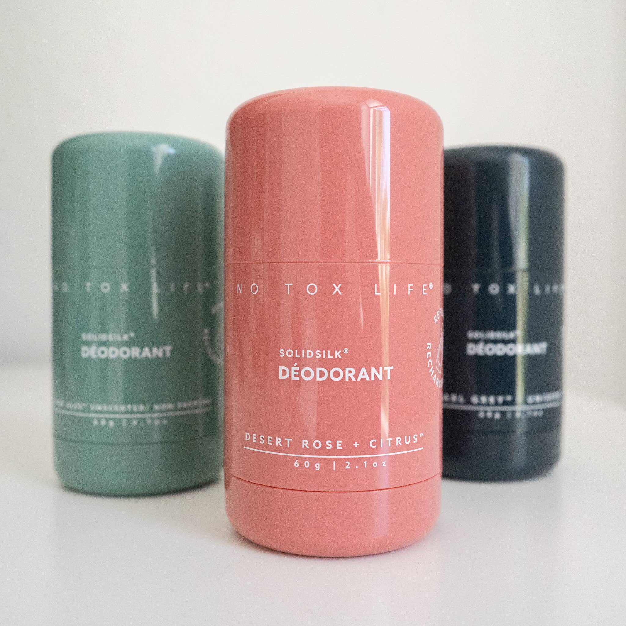 SOLIDSILK® Refillable Deodorant - Sampler – Plants By Yours Truly